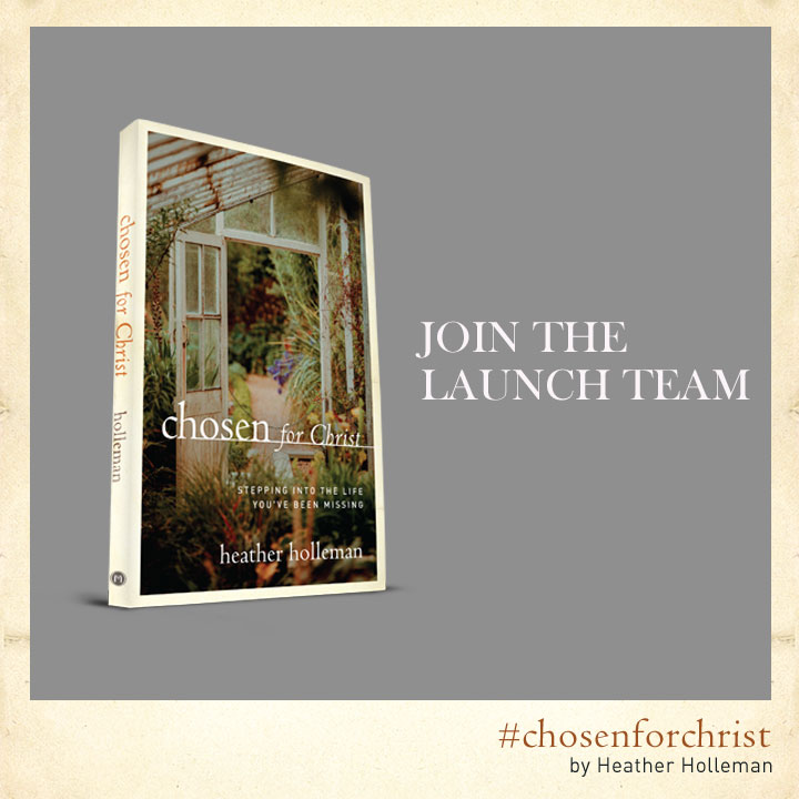 Join the Launch Team! - Heather Holleman